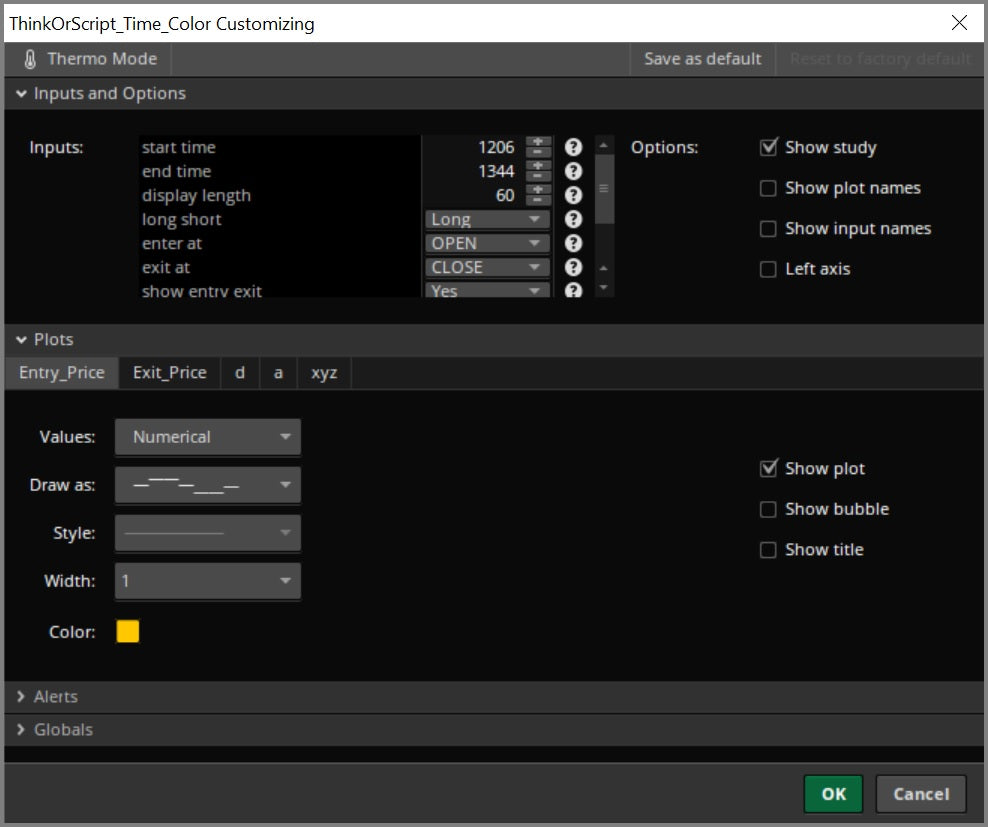 Time Color – ThinkOrScript